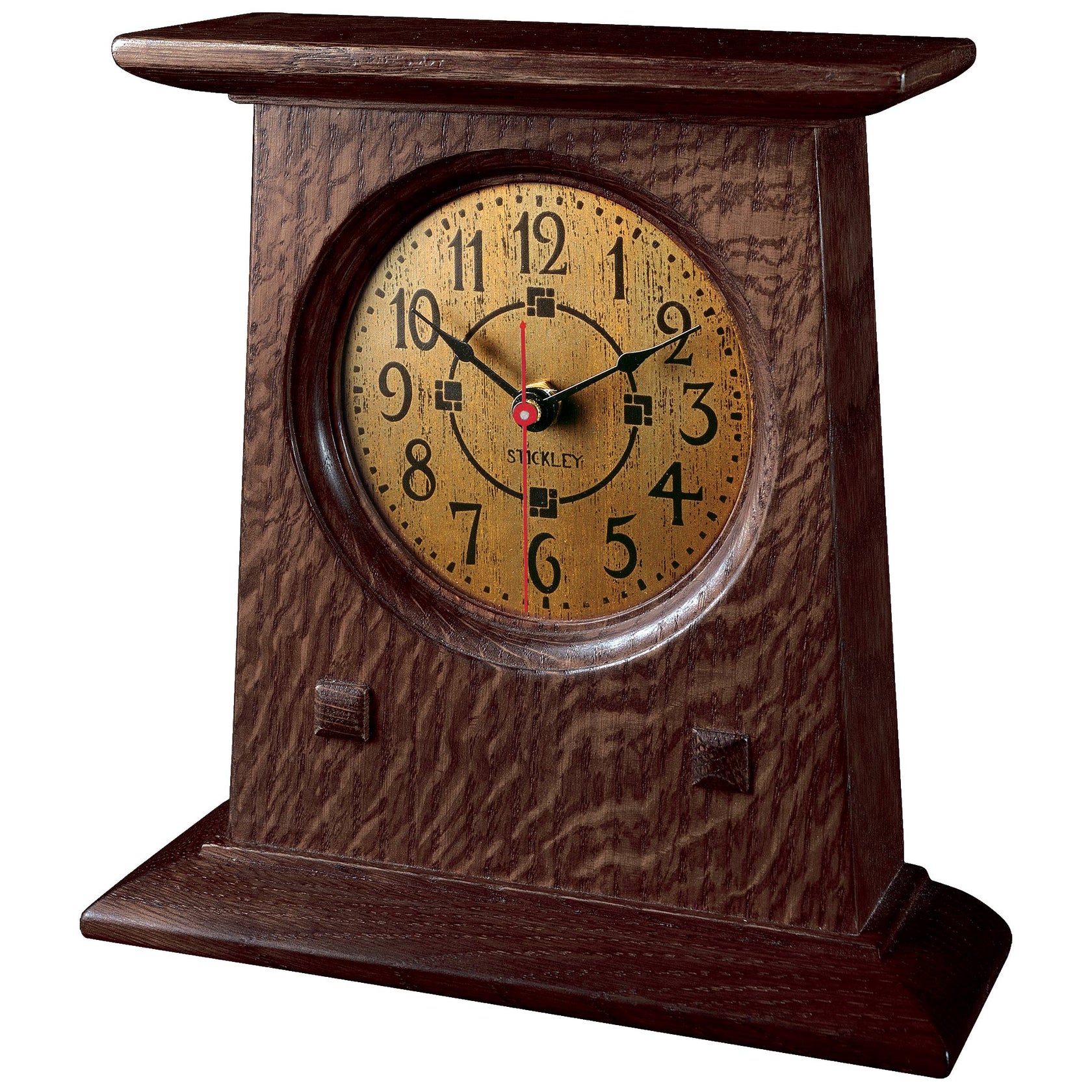 Mantel Clock | Desktop Clock | Prairie Bracket Clock | Stickley ...