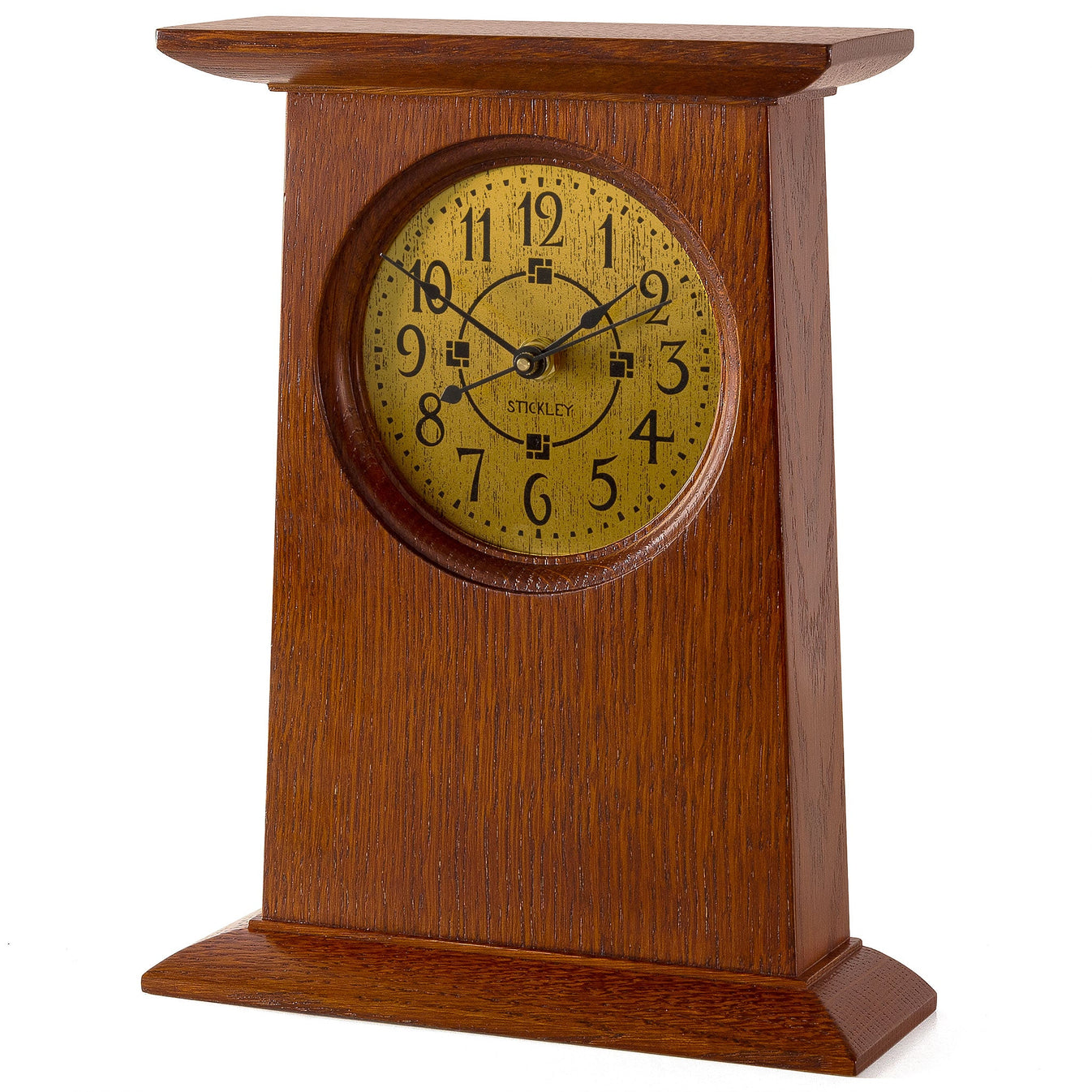 Mission Oak Mantel Clock – Stickley Brand