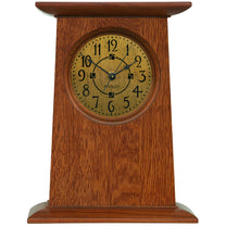 Mission Oak Mantel Clock – Stickley Brand
