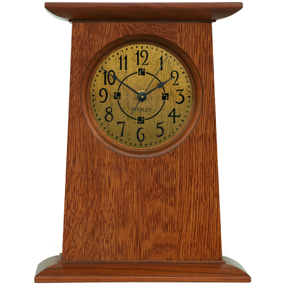 Mission Oak Mantel Clock – Stickley Brand