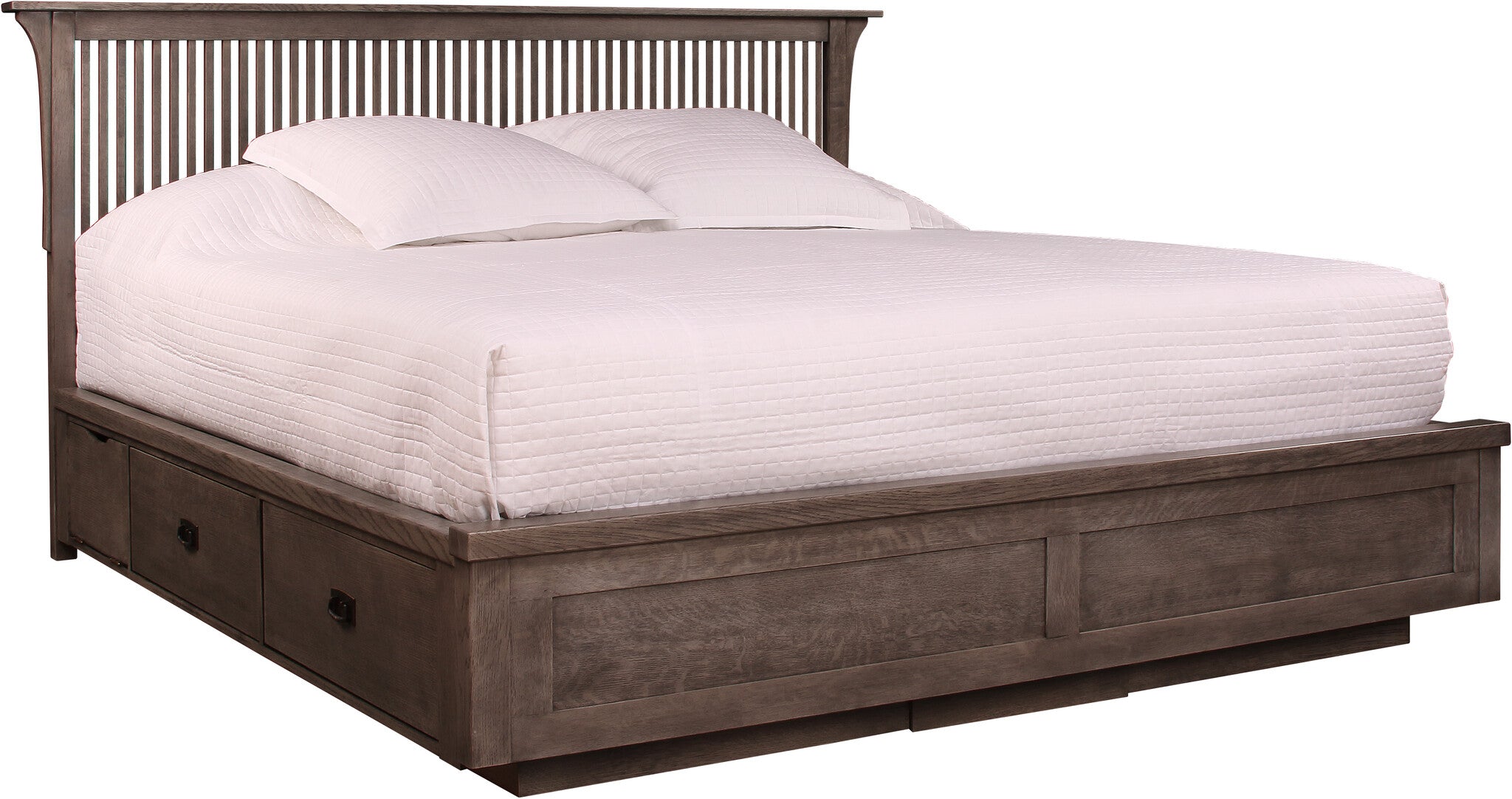 Spindle Platform Storage Bed – Stickley
