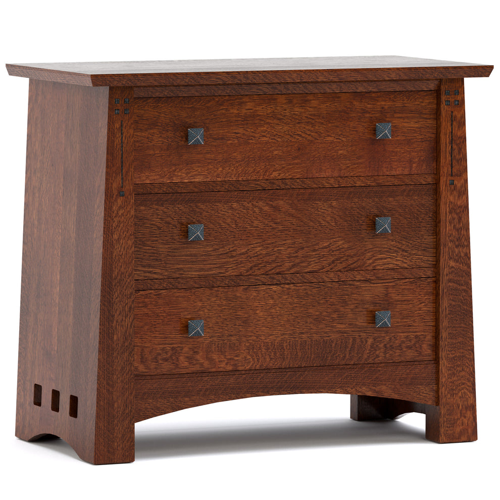 Highlands Three-Drawer Nightstand – Stickley Brand