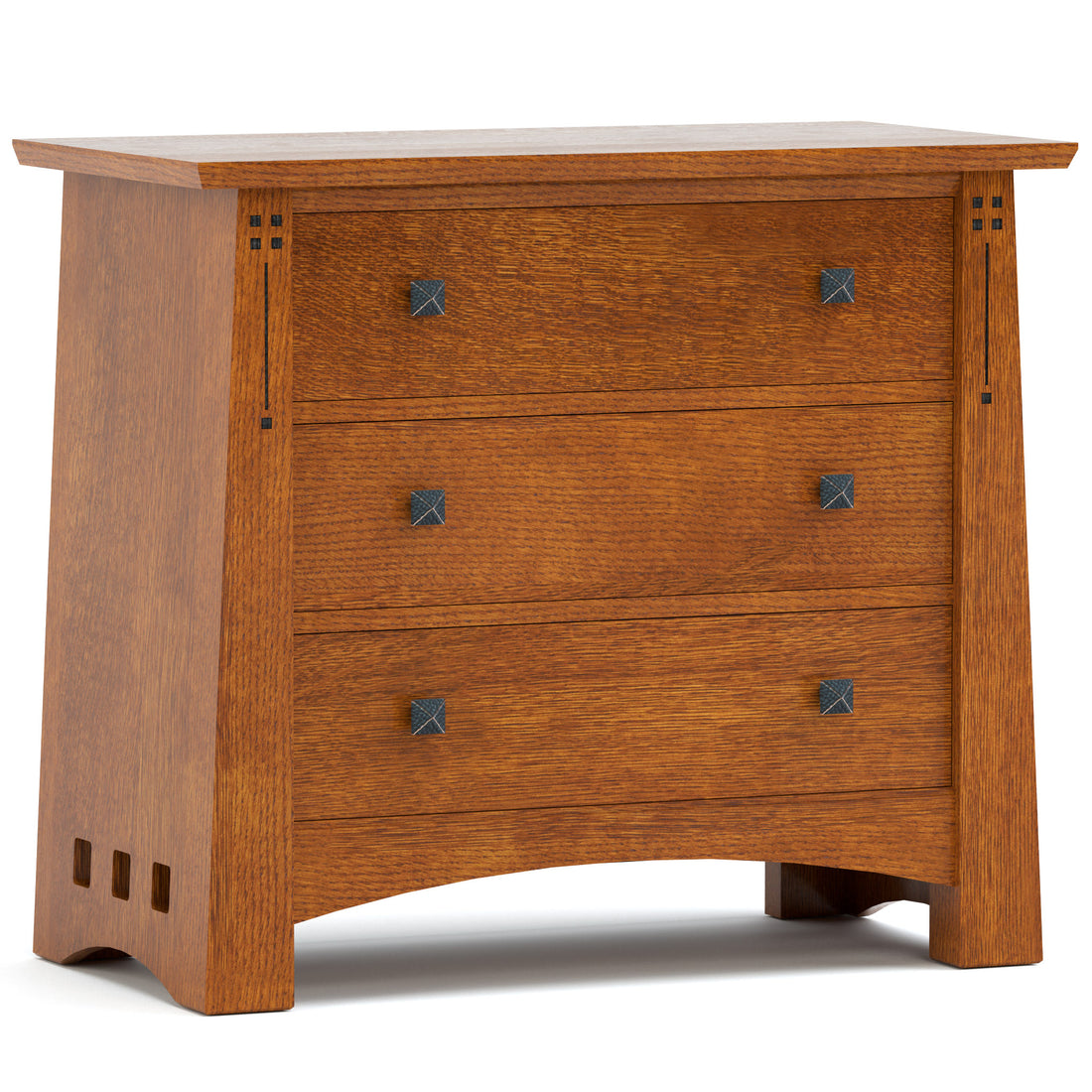 Highlands Three-Drawer Nightstand – Stickley Brand