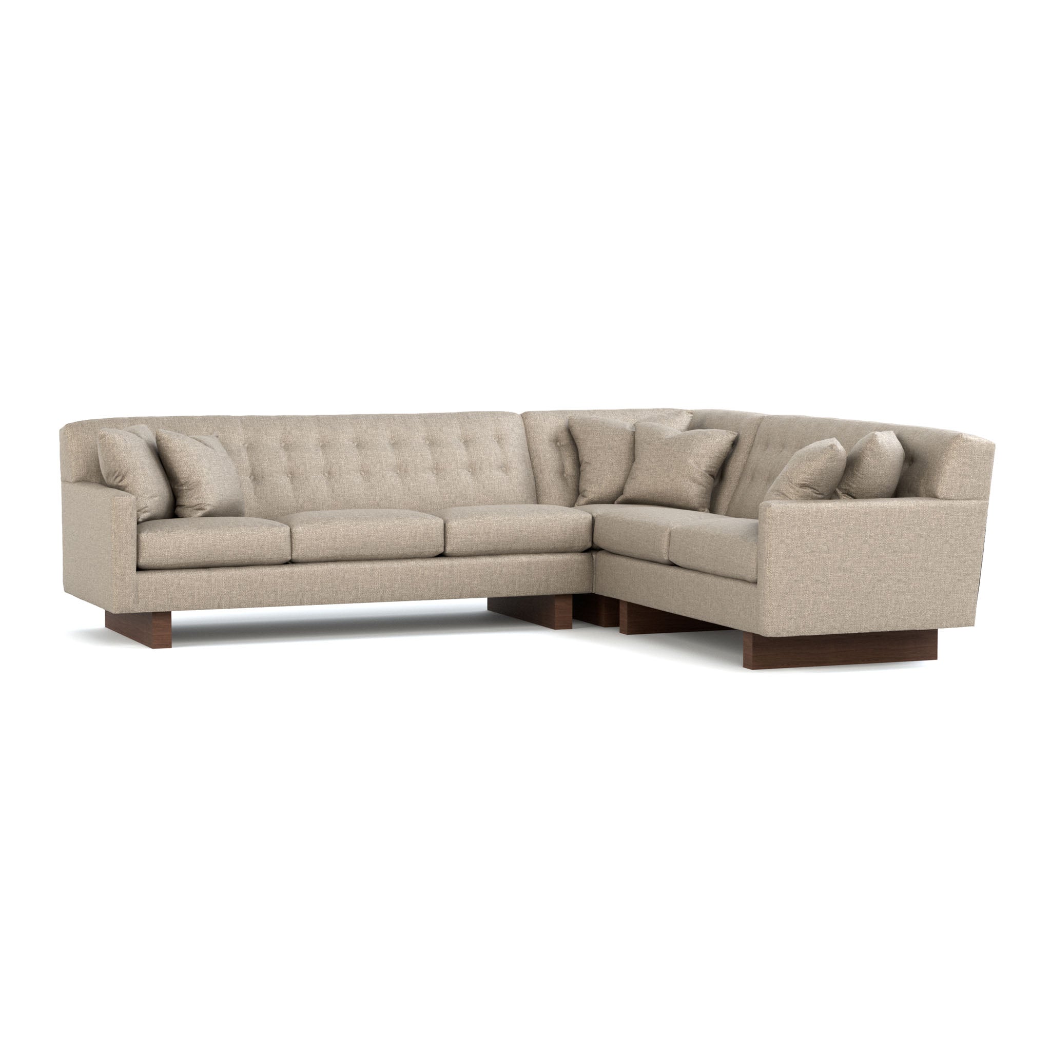 Walnut Grove Design-Your-Own L-Shaped Sectional – Stickley