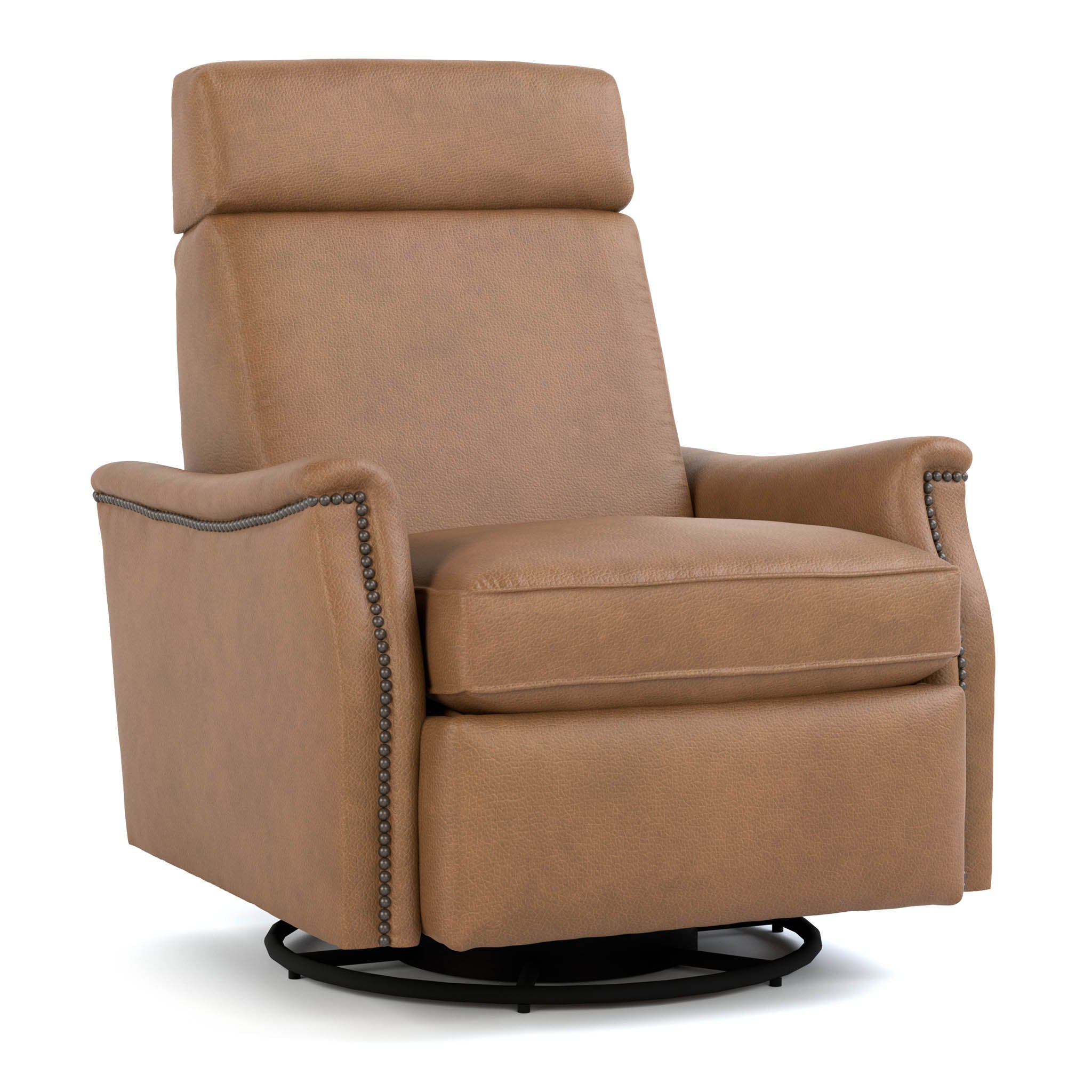 Laurel Saddle-Arm Swivel Recliner – Stickley