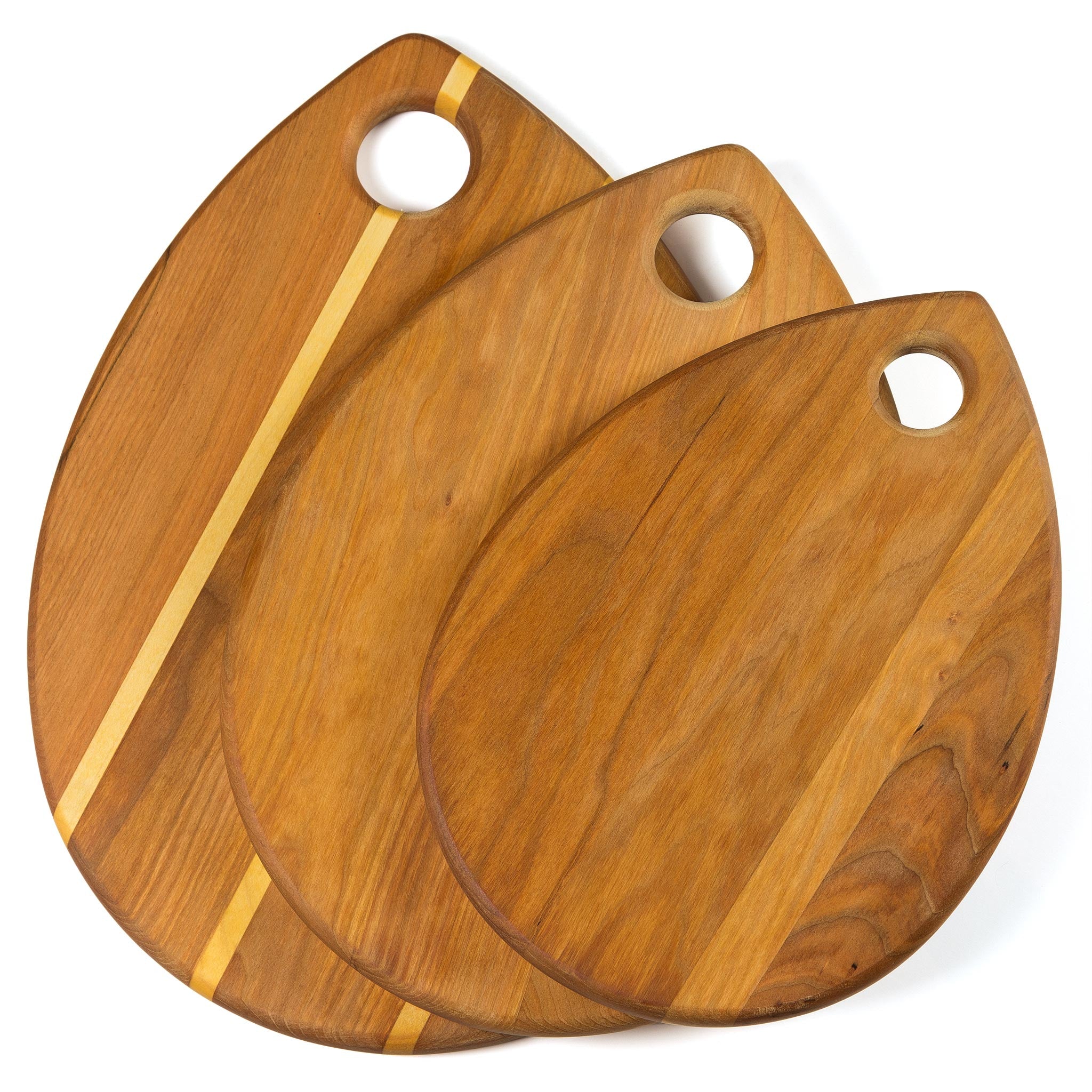 3-Piece Tear-Drop Bread Board Set – Stickley