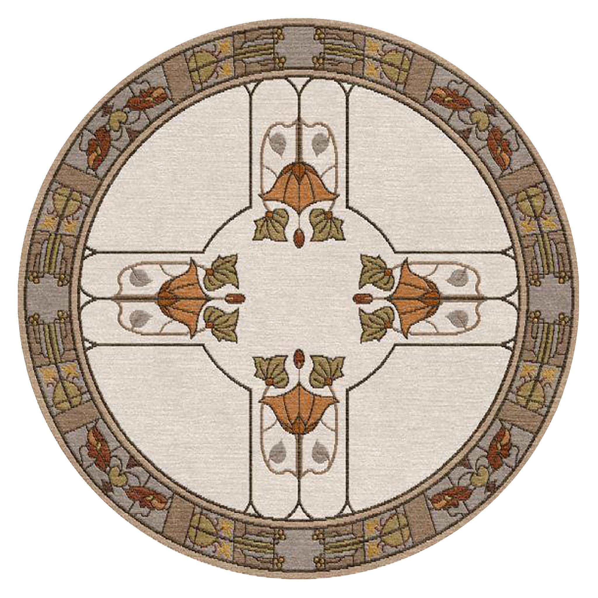 Garden Window Rug, Ivory – Stickley
