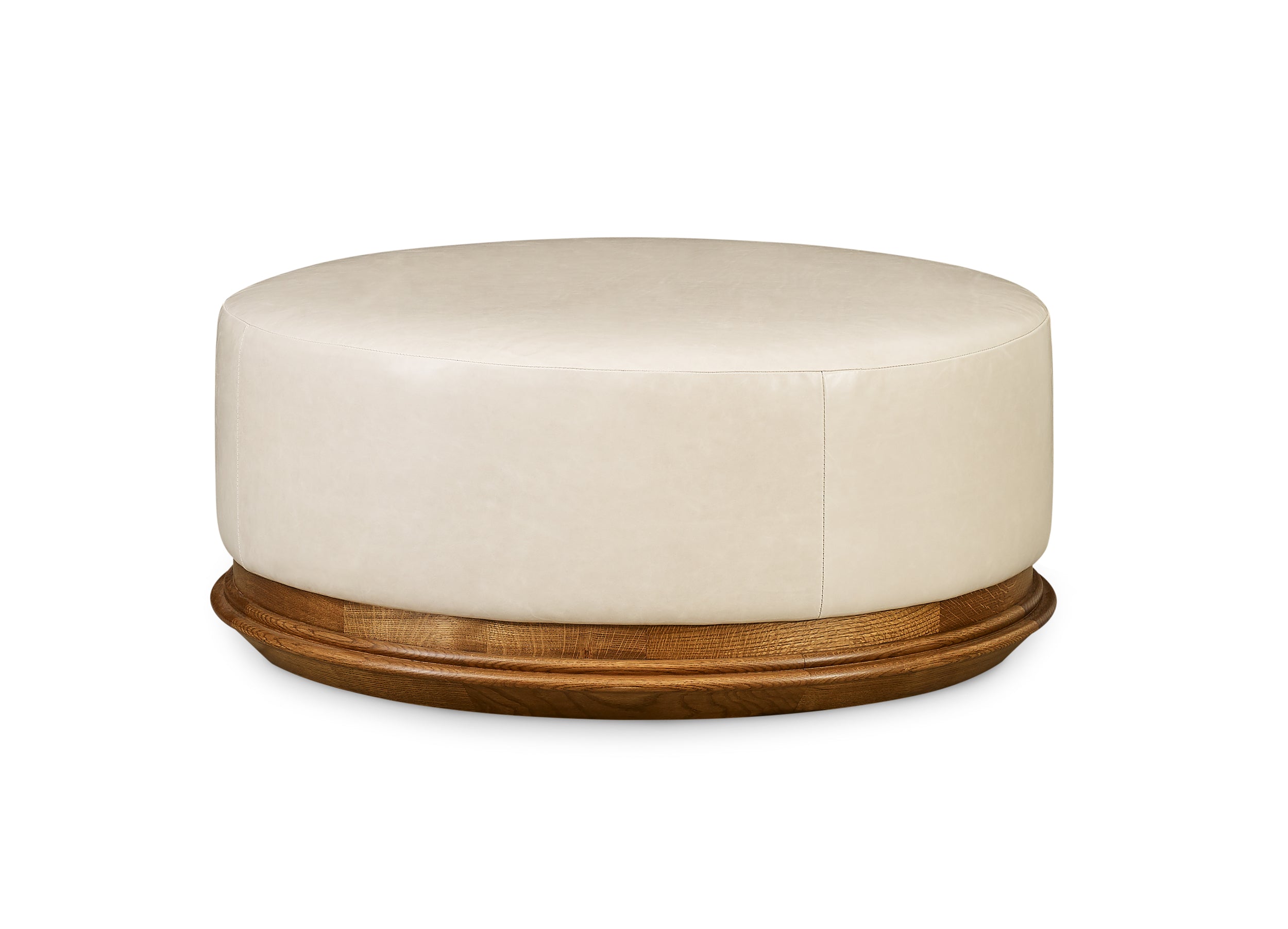 Winona Round Ottoman – Stickley Brand