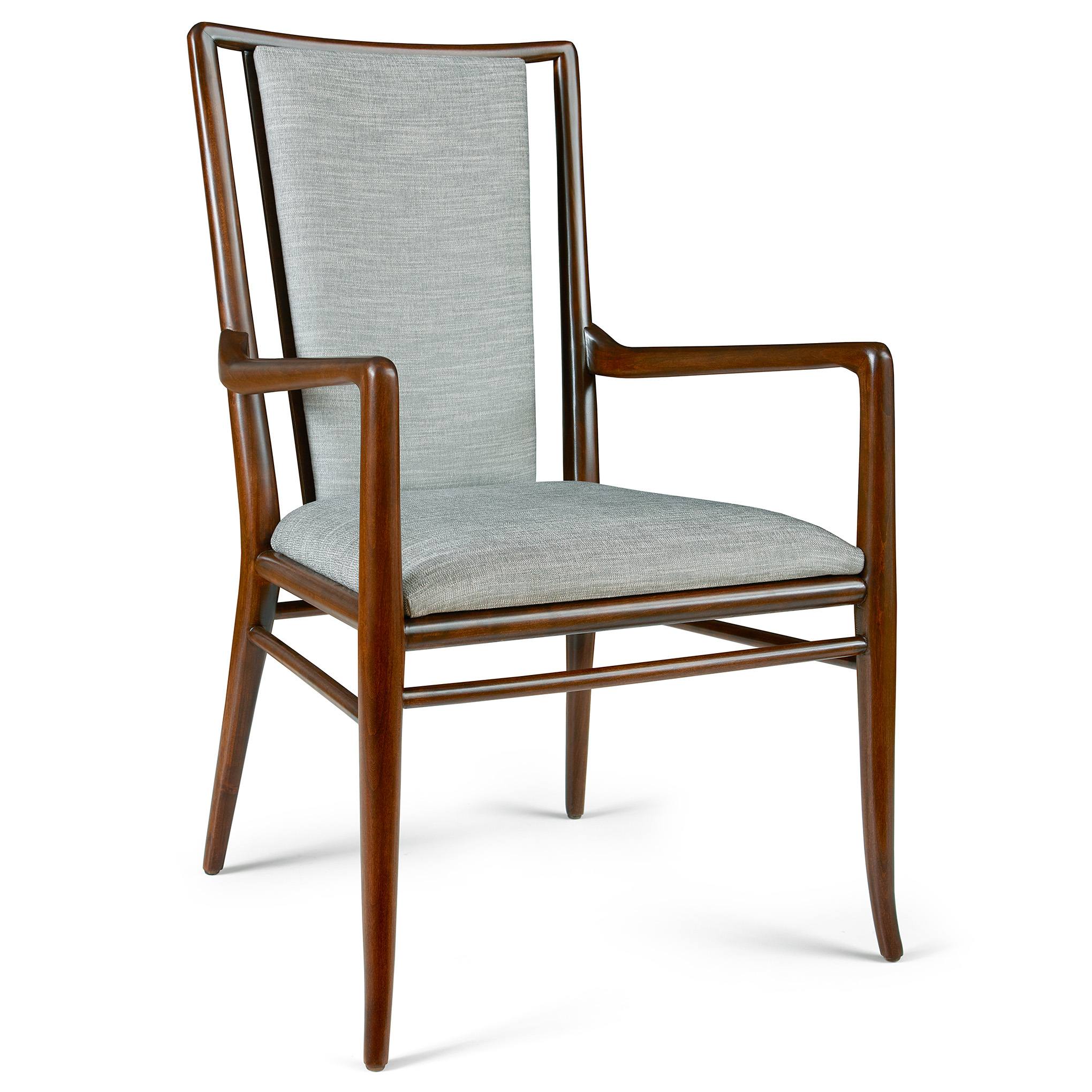 Martine Upholstered Back Arm Chair – Stickley Brand