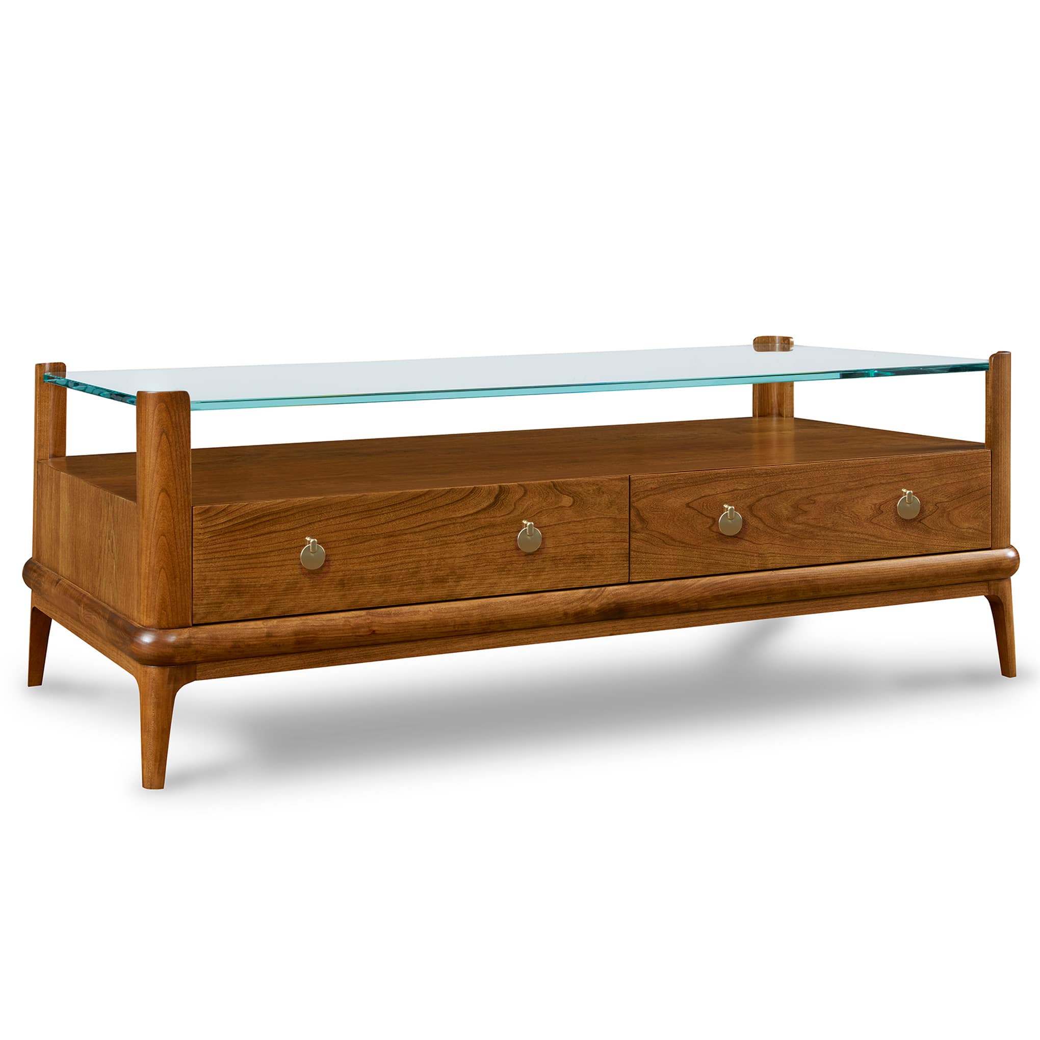 Martine Glass-Top Cocktail Table – Stickley Brand