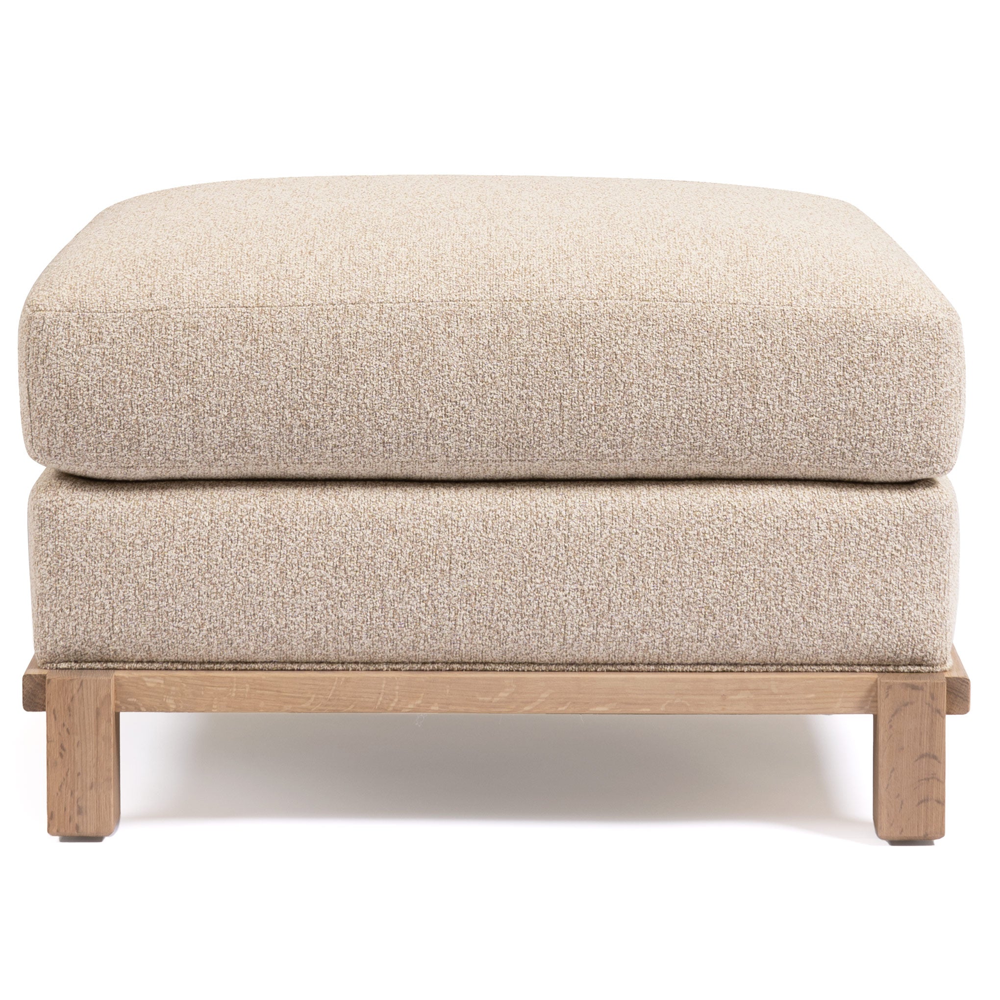 Surrey Hills Wood-Frame Ottoman – Stickley