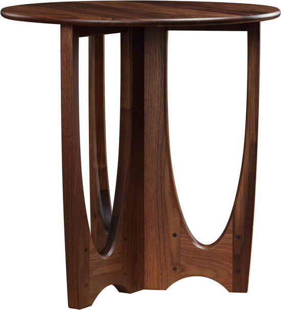 Walnut Grove Round Lamp Table – Stickley Brand