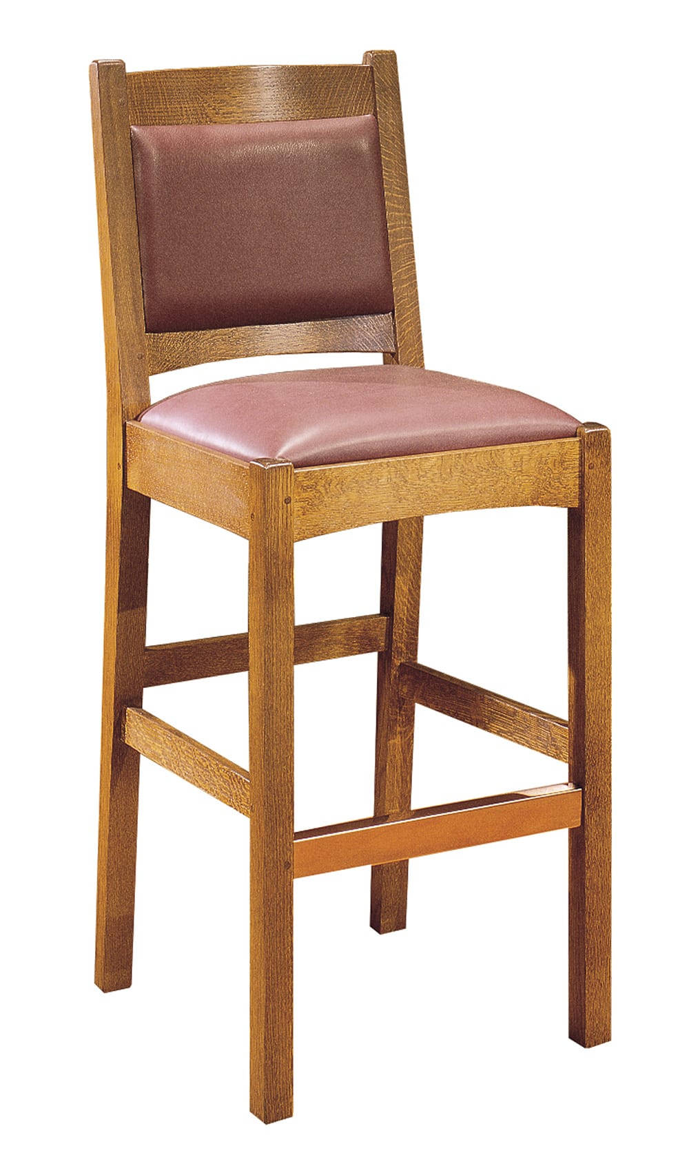 Upholstered Back Stool – Stickley Brand